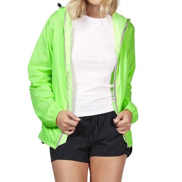08 LIFESTYLE | Jackets & Coats | New 8 Lifestyle Rain Jacket In Neon ...